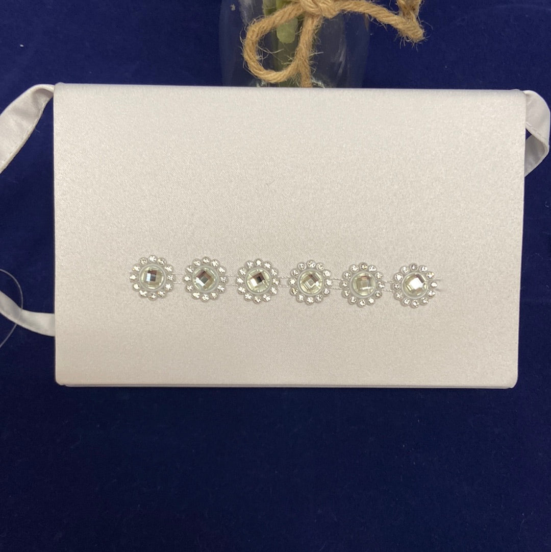 White satin Holy Communion bag 6032 – Cottage Kids Online