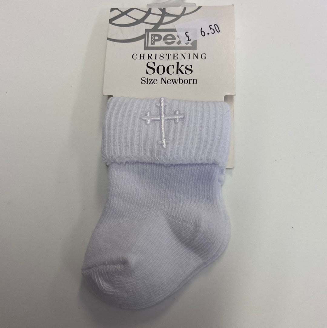 Christening Sock for baby boy and baby girl – Cottage Kids Online